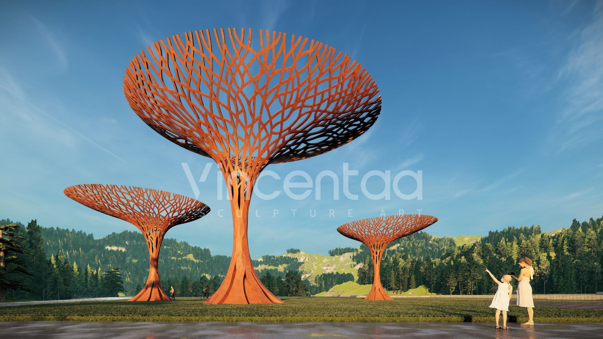 How to choose the ideal metal tree sculpture for your space - Vincentaa