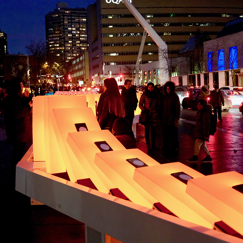 Lighting Interactive Installation - Vincentaa