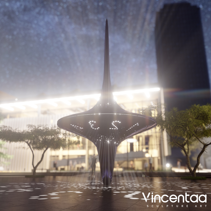 Number Letter Sculpture - Vincentaa